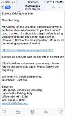 JODA COLLINS’ DRIVING ACADEMY - Updated June 2025 - 4033 Buttonbush Dr ...