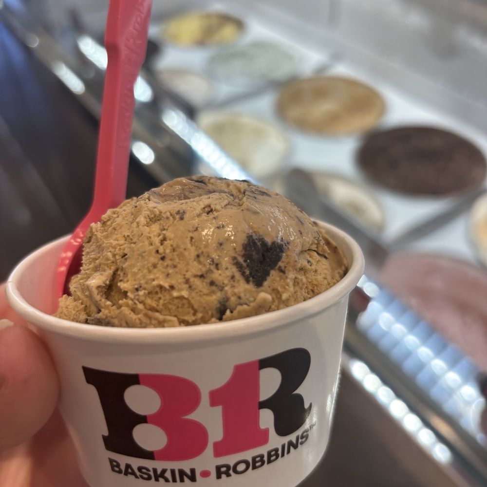 Ice cream baskin robbins store
