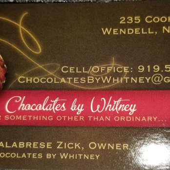 CHOCOLATES BY WHITNEY - Updated October 2025 - 21 Photos & 21 Reviews ...