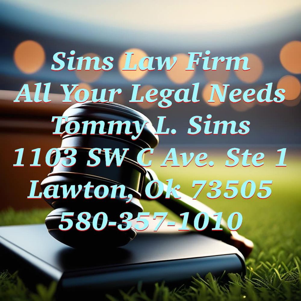SIMS LAW FIRM - Updated October 2025 - Request Consultation - 1103 SW C ...