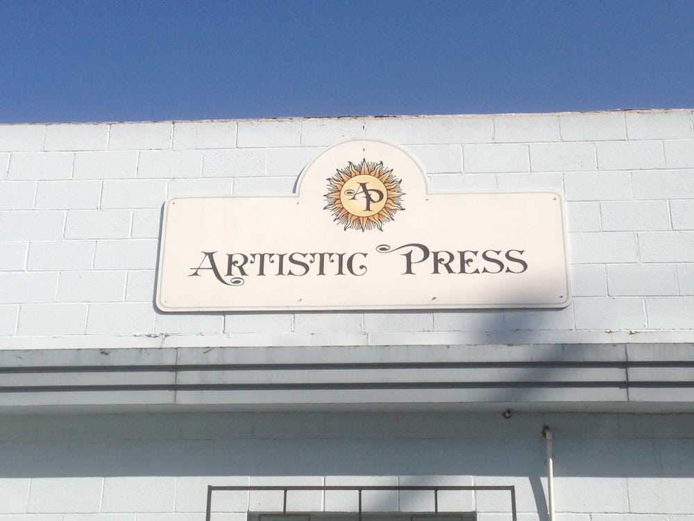 ARTISTIC PRESS - Updated August 2025 - Request a Quote - 2922 Worthen ...