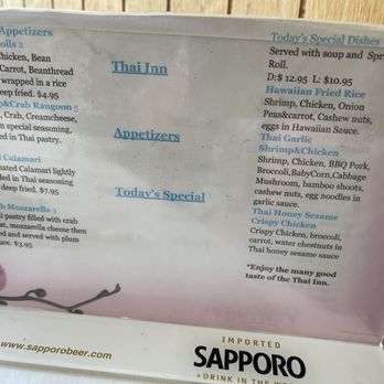 THAI INN - Updated December 2025 - 134 Photos & 147 Reviews - 900 S ...