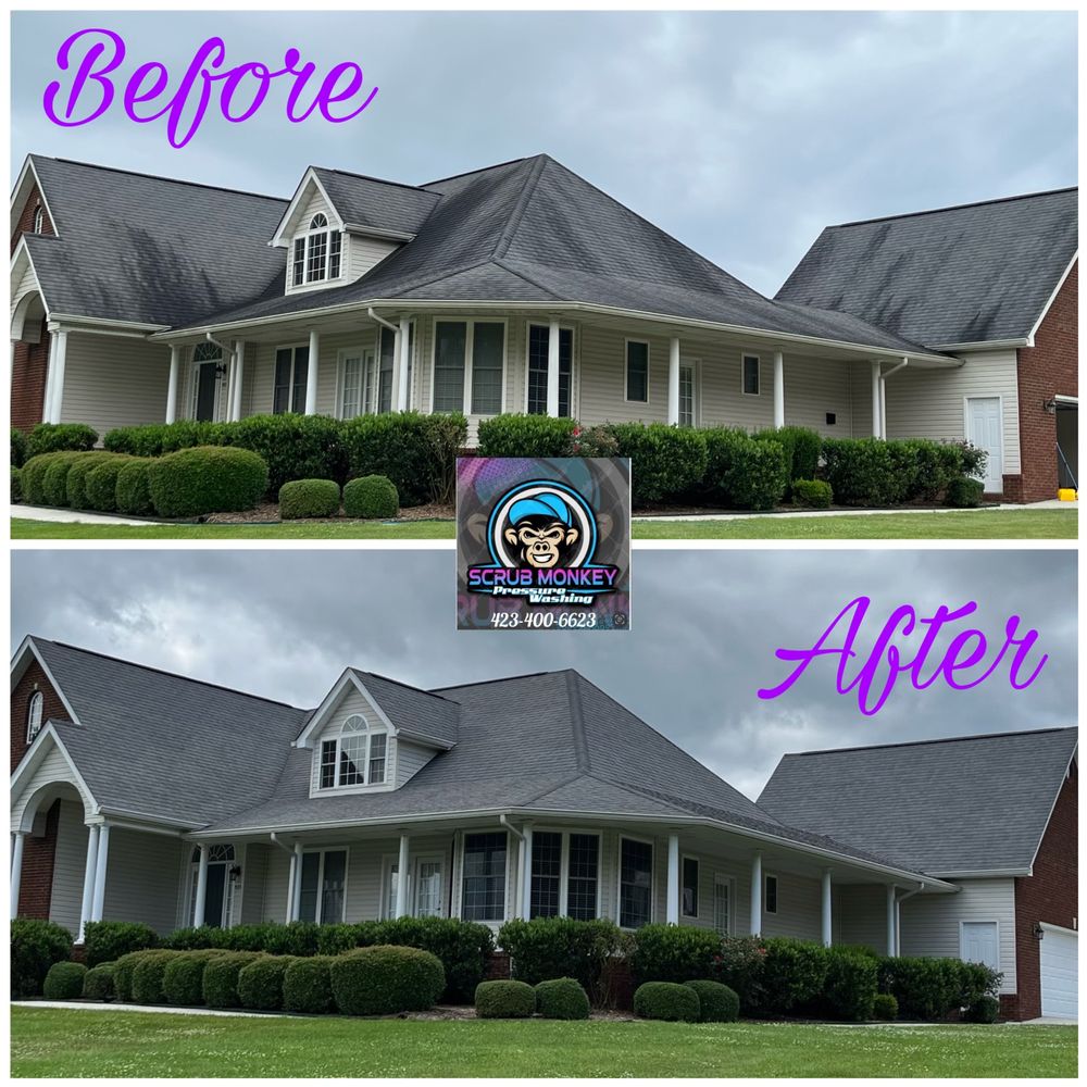 SCRUB MONKEY PRESSURE WASHING - Chattanooga, Tennessee - Pressure ...