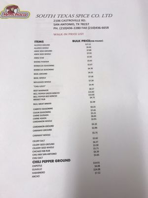 SOUTH TEXAS SPICE - Updated December 2025 - 10 Photos - 2106 ...