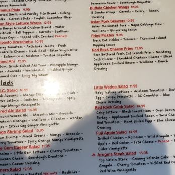 RED ROCK CAFE AND SPORTS BAR - Updated September 2025 - 172 Photos ...