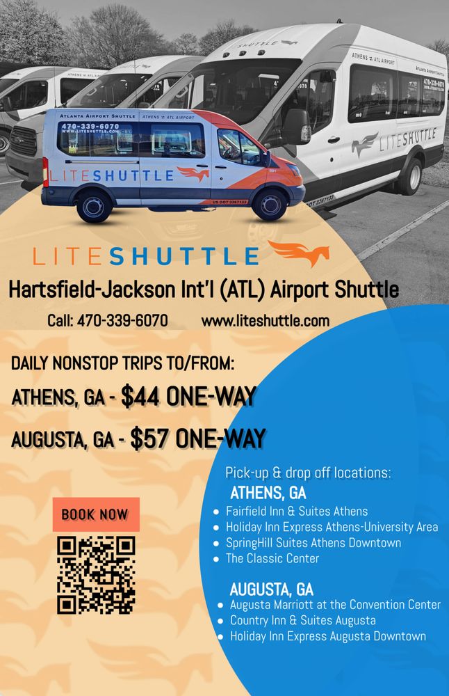 LITE SHUTTLE - Updated May 2025 - 10 Glenlake Pkwy, Atlanta, Georgia - Airport Shuttles - Phone ...