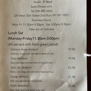 SUSHI 35 WEST - 236 Photos & 100 Reviews - 224 W 35th St, New York, NY ...