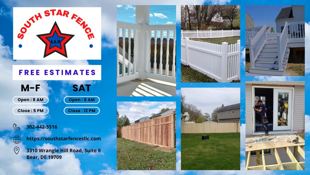 SOUTH STAR FENCE - 55 Photos - 3310 Wrangle Hill Rd, Bear, Delaware ...