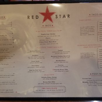 RED STAR TACO BAR - 296 Photos & 293 Reviews - 454 St Helens Ave ...