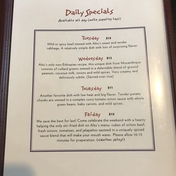 ALTU’S ETHIOPIAN CUISINE - Updated August 2024 - 129 Photos & 163 ...