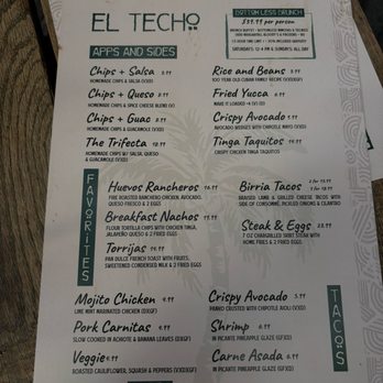 EL TECHO - Updated December 2025 - 771 Photos & 478 Reviews - 606 ...