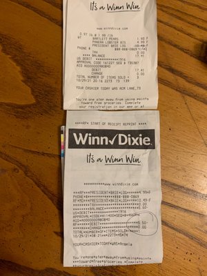 Winn Dixie Money Order