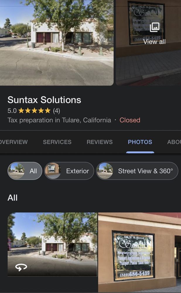 SUNTAX SOLUTIONS - Updated November 2025 - 129 N K St, Tulare ...