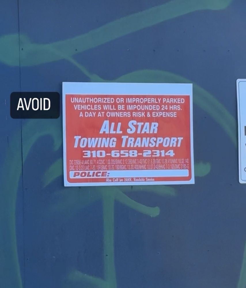 ALL STAR TOWING TRANSPOST - Updated December 2024 - 37 Reviews - Los ...