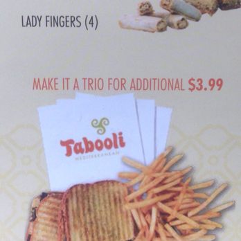 TABOOLI - Updated September 2025 - 12 Photos & 30 Reviews - 698 S ...