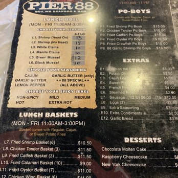 PIER 88 BOILING SEAFOOD & BAR - Updated October 2025 - 200 Photos & 220 ...
