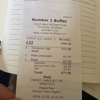 NUMBER 1 BUFFET - Updated April 2025 - 369 Photos & 259 Reviews - 10125 ...