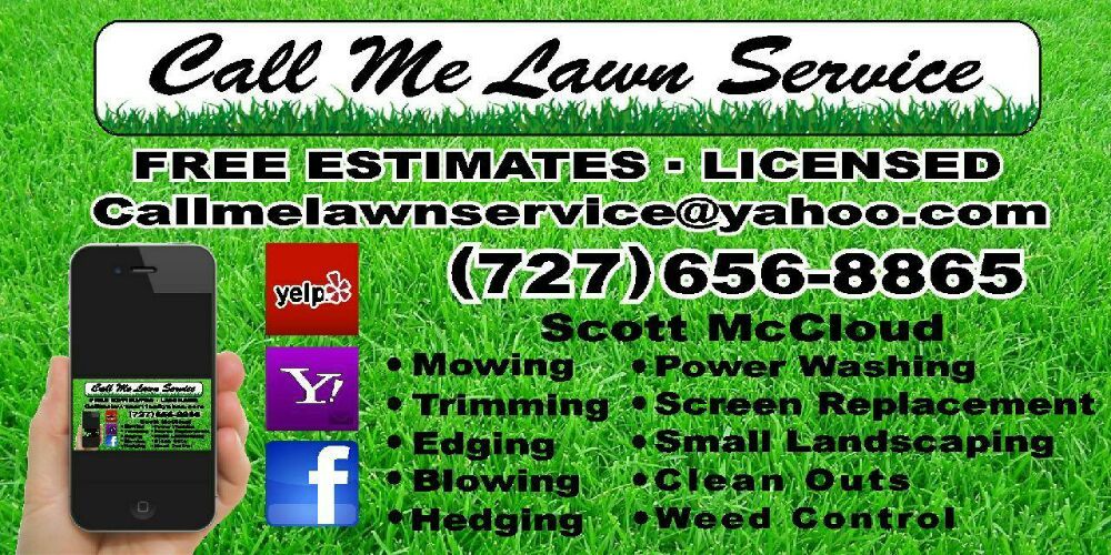CALL ME LAWN SERVICE - Updated February 2026 - New Port Richey, Florida ...