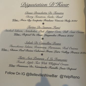 BELLEVILLE WINE BAR - Updated June 2024 - 346 Photos & 70 Reviews - 400 ...