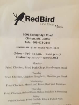 RED BIRD ONE STOP - Updated July 2025 - 1001 Springridge Rd, Clinton ...