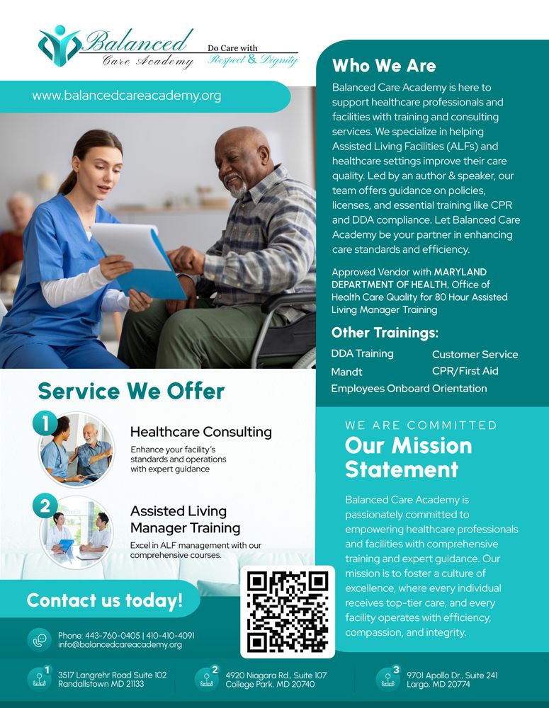 BALANCED CARE ACADEMY - Updated June 2024 - 3515 Langrehr Rd ...