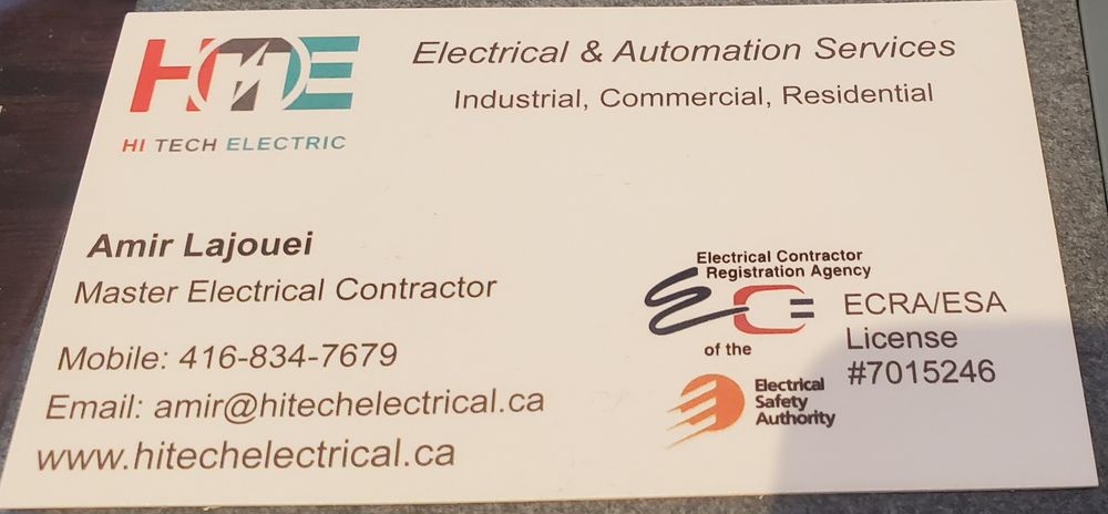 HI TECH ELECTRIC - Updated March 2025 - Request a Quote - 42 Jewel ...