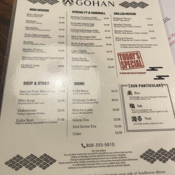 GOHAN - Updated June 2025 - 557 Photos & 90 Reviews - 1314 S King St ...