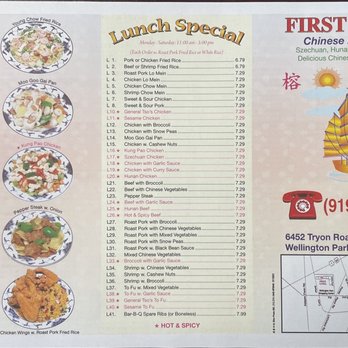 FIRST CHINA RESTAURANT - Updated September 2024 - 40 Photos & 58 ...