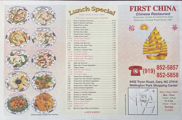 FIRST CHINA RESTAURANT - Updated April 2025 - 40 Photos & 61 Reviews ...