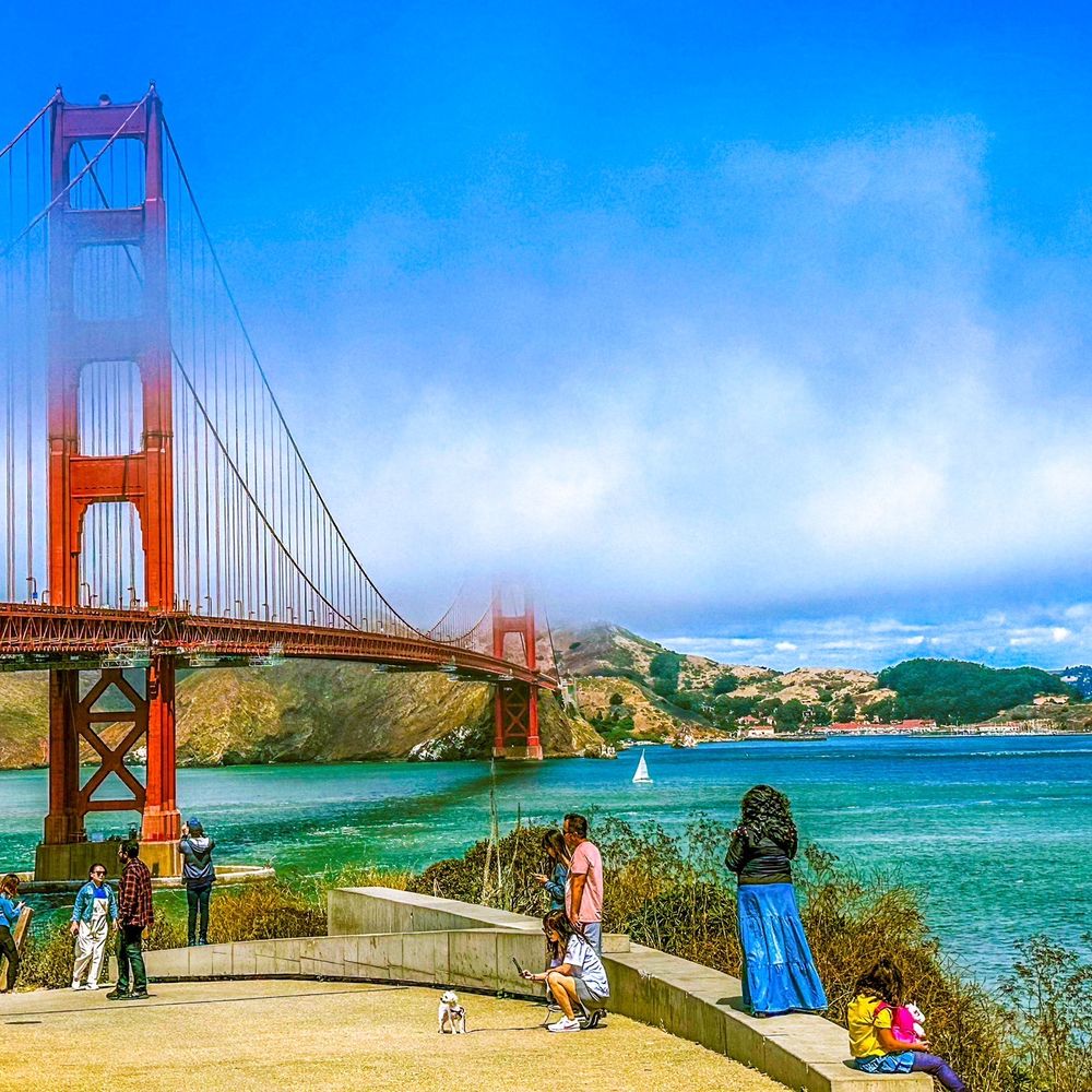 Park Near Golden Gate Bridge