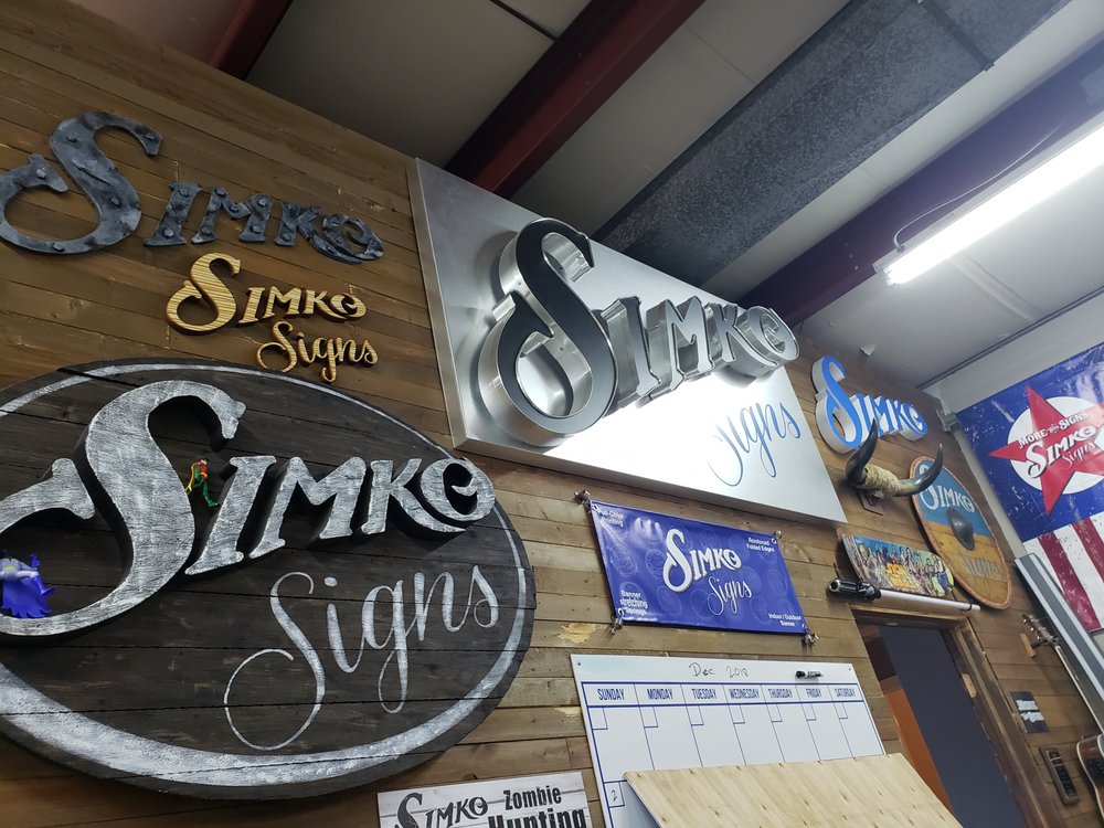 SIMKO SIGNS - 1454 S State Road 2, Valparaiso, Indiana - Signmaking ...