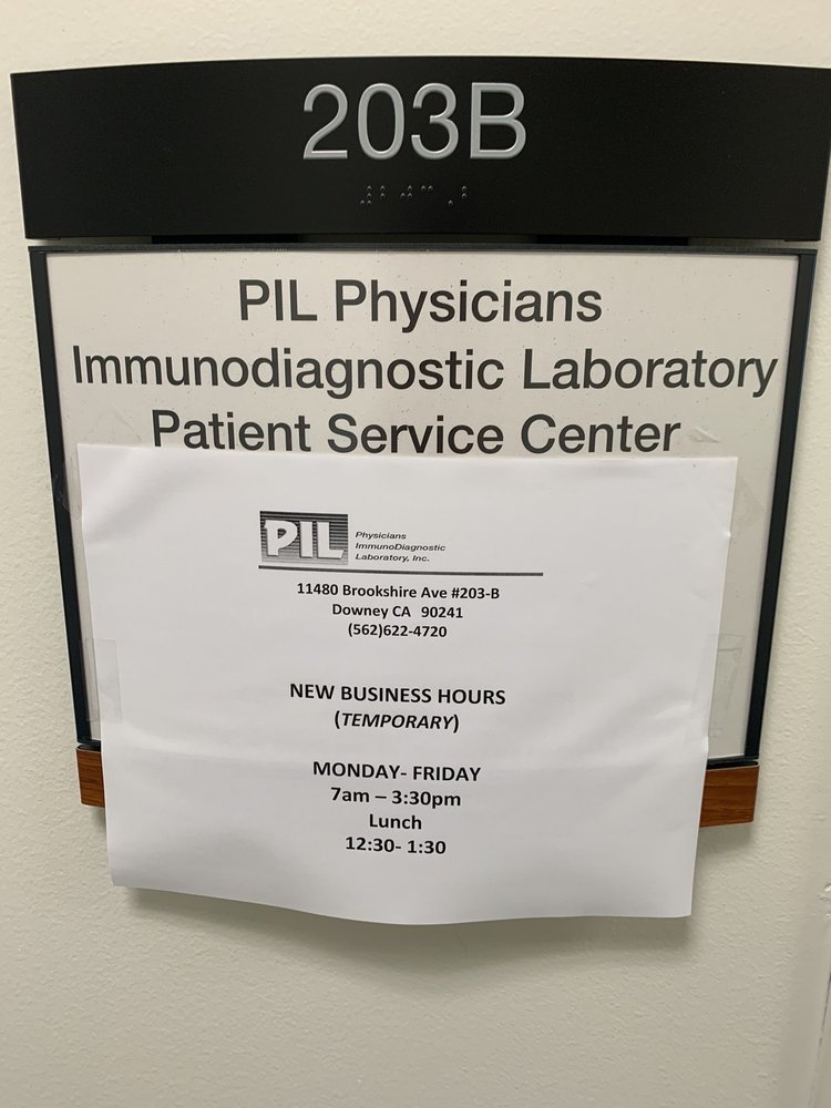 PIL LAB - 11480 Brookshire Ave, Downey, California - Laboratory Testing ...