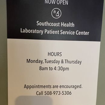 SOUTHCOAST HEALTH LABORATORY - Updated September 2025 - 1076 N Main St ...