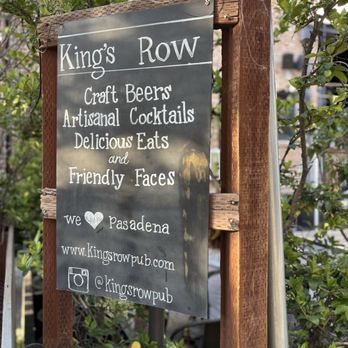 KINGS ROW GASTROPUB - Updated July 2025 - 1836 Photos & 1732 Reviews ...