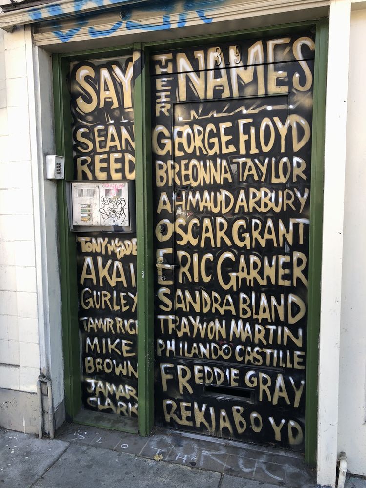 SAY THEIR NAMES MURAL - 319 14th St, Oakland, California - Public Art ...