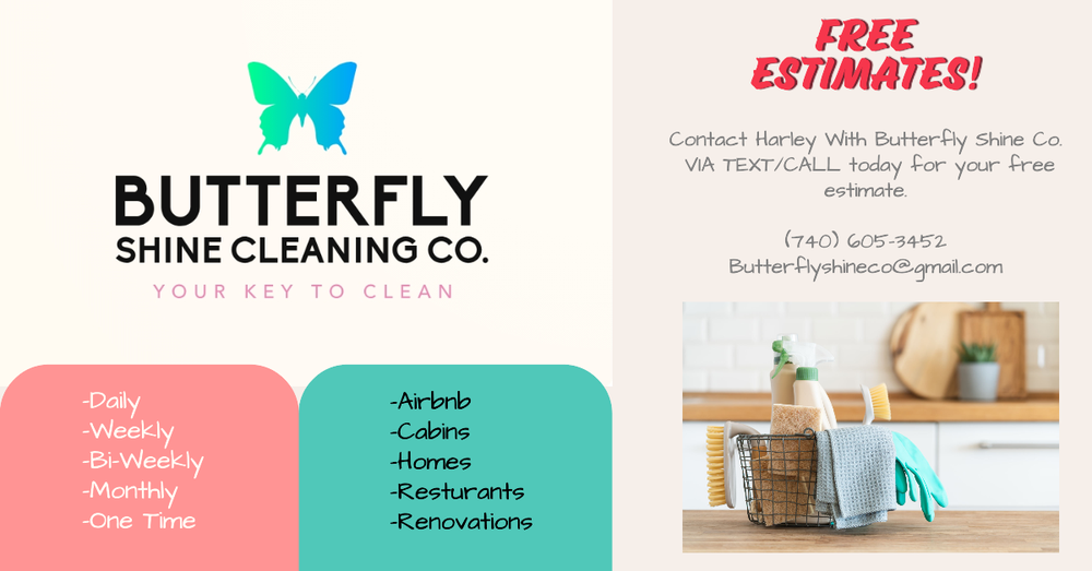 BUTTERFLY SHINE CLEANING - Updated June 2025 - Request a Quote ...