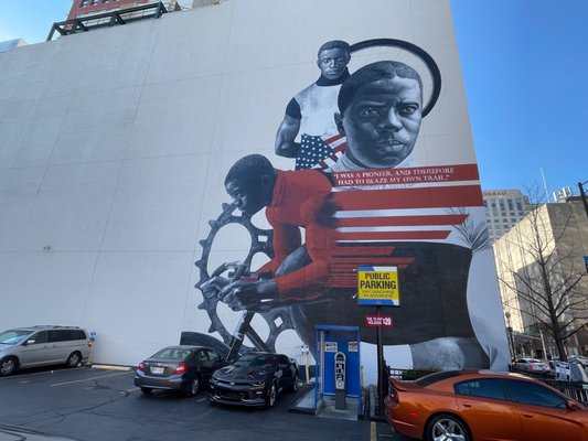 MAJOR TAYLOR MURAL BICENTENNIAL LEGENDS SERIES - 11 S Meridian St ...