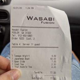 WASABI’S FUSION - Updated August 2024 - 213 Photos & 128 Reviews - 950 ...