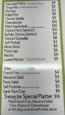 SWAYZE’S SNACK SHACK - Updated October 2025 - 586 E 4th St, Watkins ...