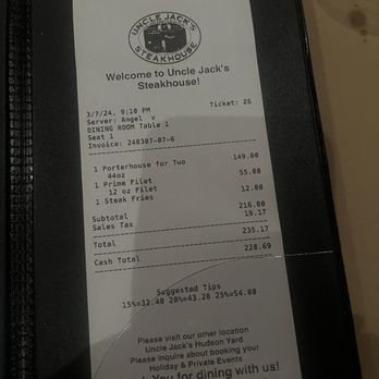 UNCLE JACK’S STEAKHOUSE - Updated October 2025 - 562 Photos & 624 ...