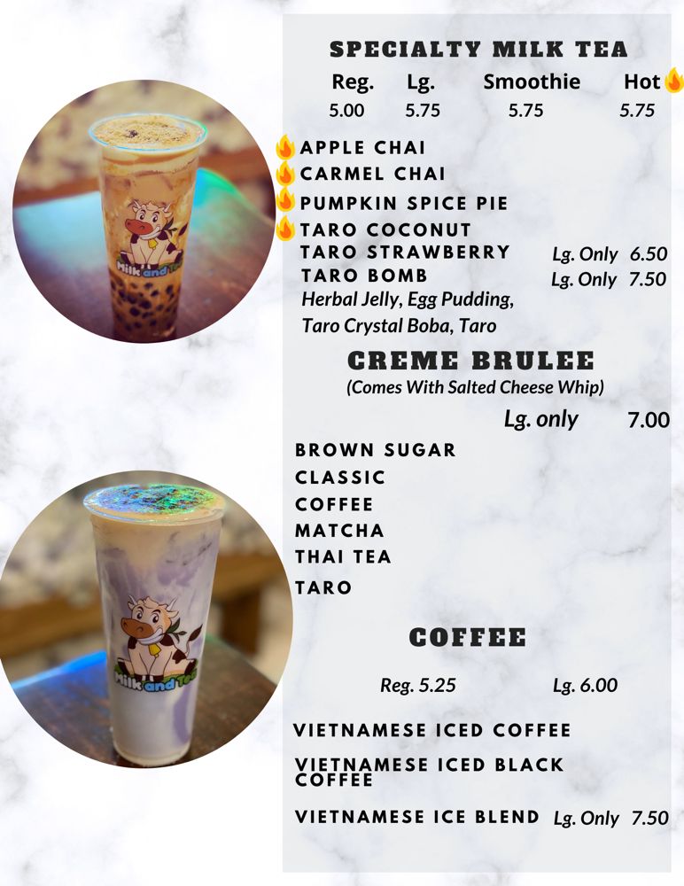 MILK AND TEA - Updated October 2025 - 206 Photos & 78 Reviews - 2312 ...