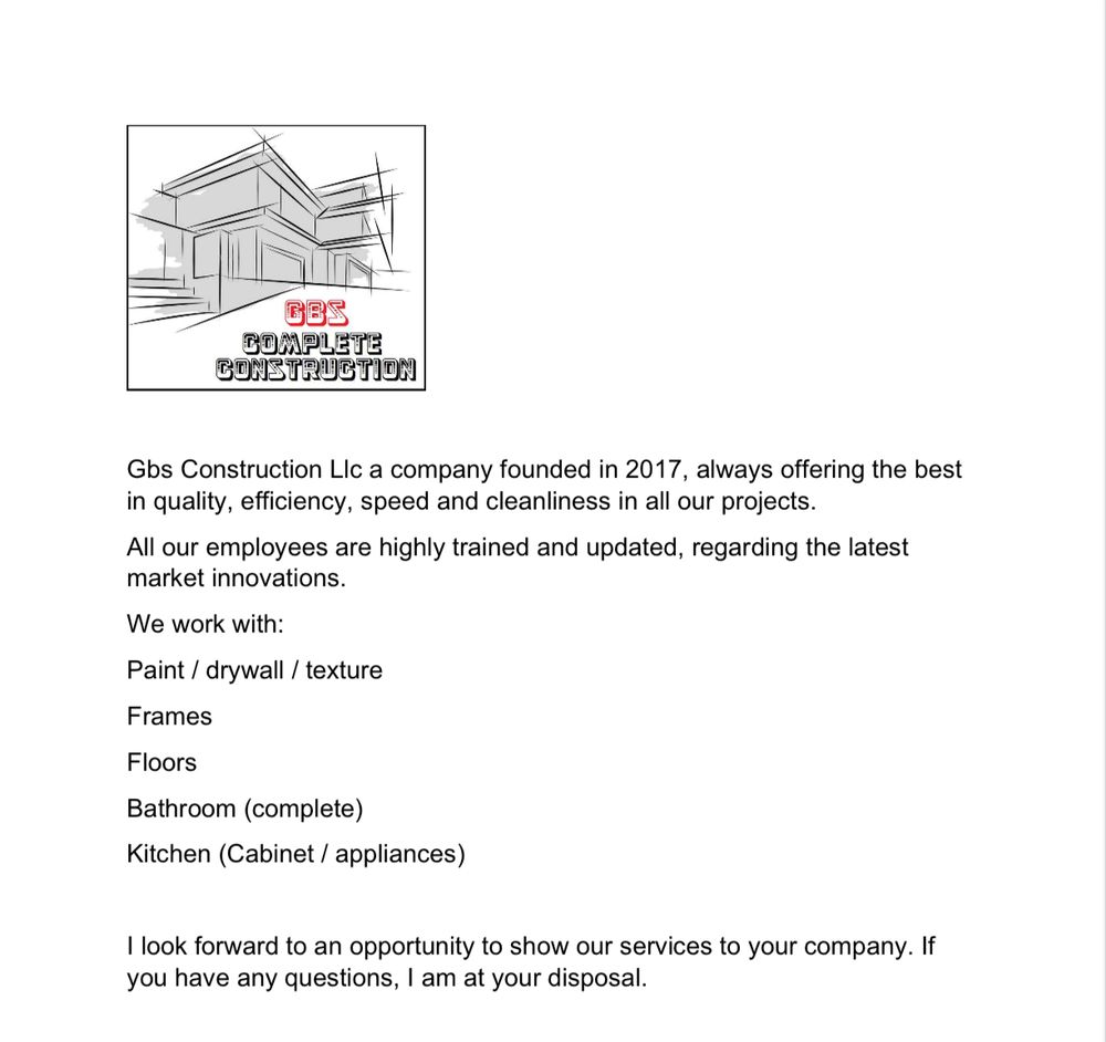 GBS CONSTRUCTION - Updated September 2025 - Request Consultation - 11 ...