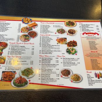 Chilli restaurant menu store