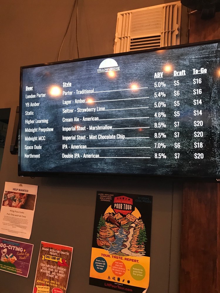 YELLOW BRIDGE BREWING - Updated June 2025 - 39 Photos & 38 Reviews ...