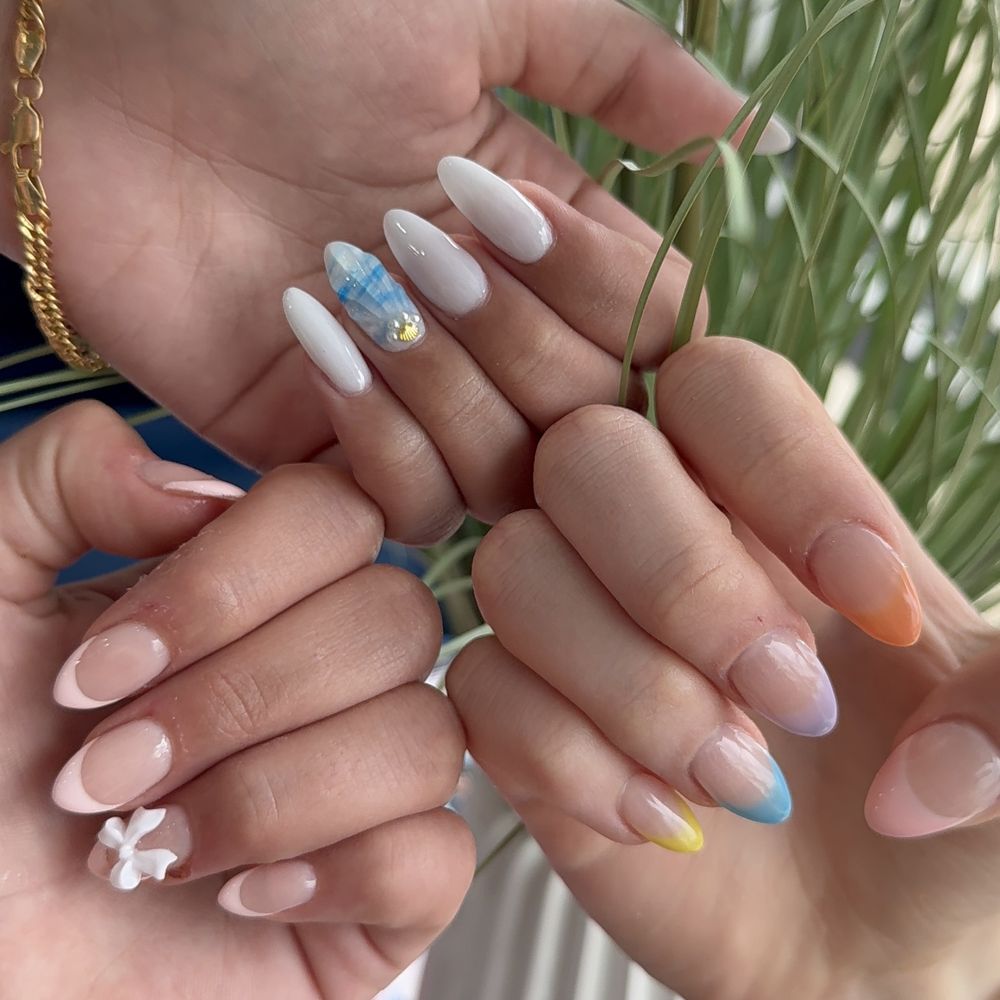 Cute Rasta Nail Designs