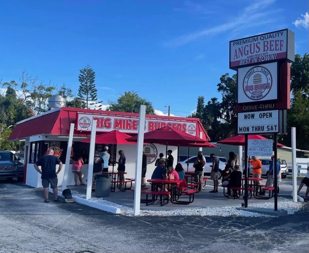 BIG MIKE’S BURGERS AND MORE - 1112 W Canal St, New Smyrna Beach ...