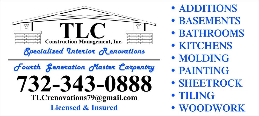 TLC CONSTRUCTION MANAGEMENT - Updated April 2024 - Somerville, New ...
