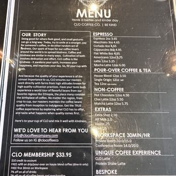 CLO COFFEE CO. - NORTH EDISON - Updated August 2025 - 203 Photos & 179 ...