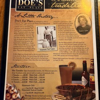 DOE’S EAT PLACE - JACKSON - Updated September 2025 - 42 Photos & 45 ...