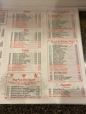Little china menu store